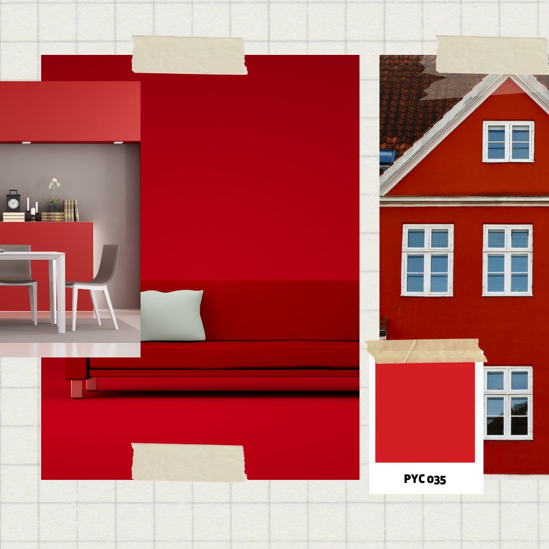 Color bermellón: ¿Qué es y cómo combinarlo en el hogar? • Isaval