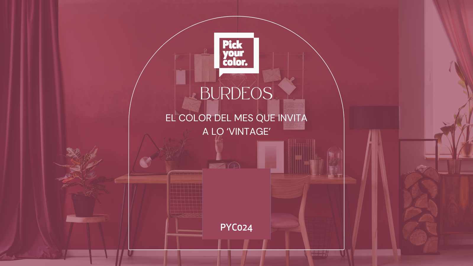 Burdeos, el color del mes que invita a lo 'vintage'• Isaval