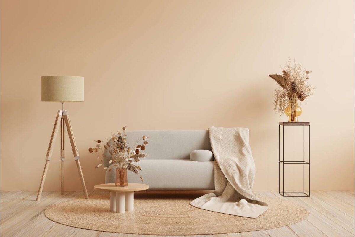 ¿Cómo pintar el salón de color arena? • Isaval