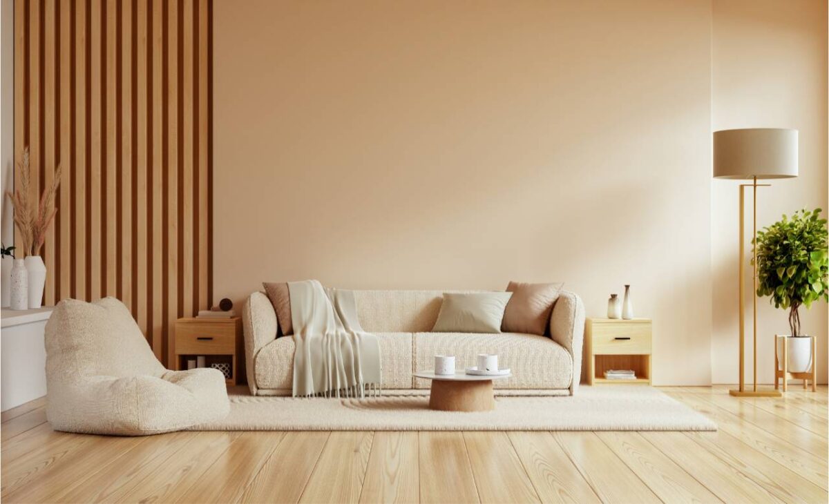¿Cómo pintar el salón de color arena? • Isaval