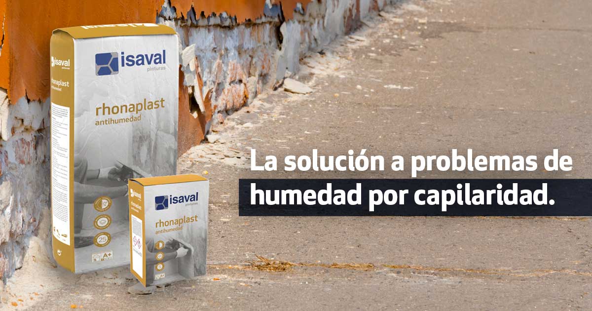 La solución para evitar problemas de humedad por capilaridad. • Isaval