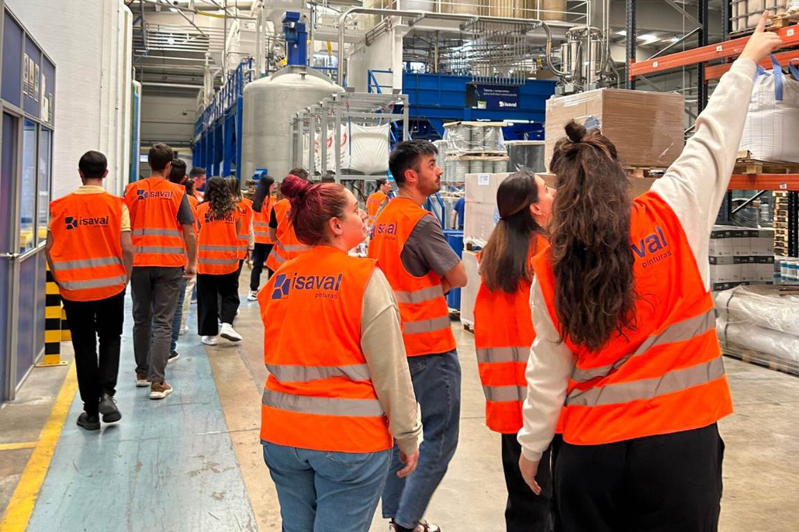 Isaval acoge la visita del Máster en Tecnología de Envases y Embalajes ...